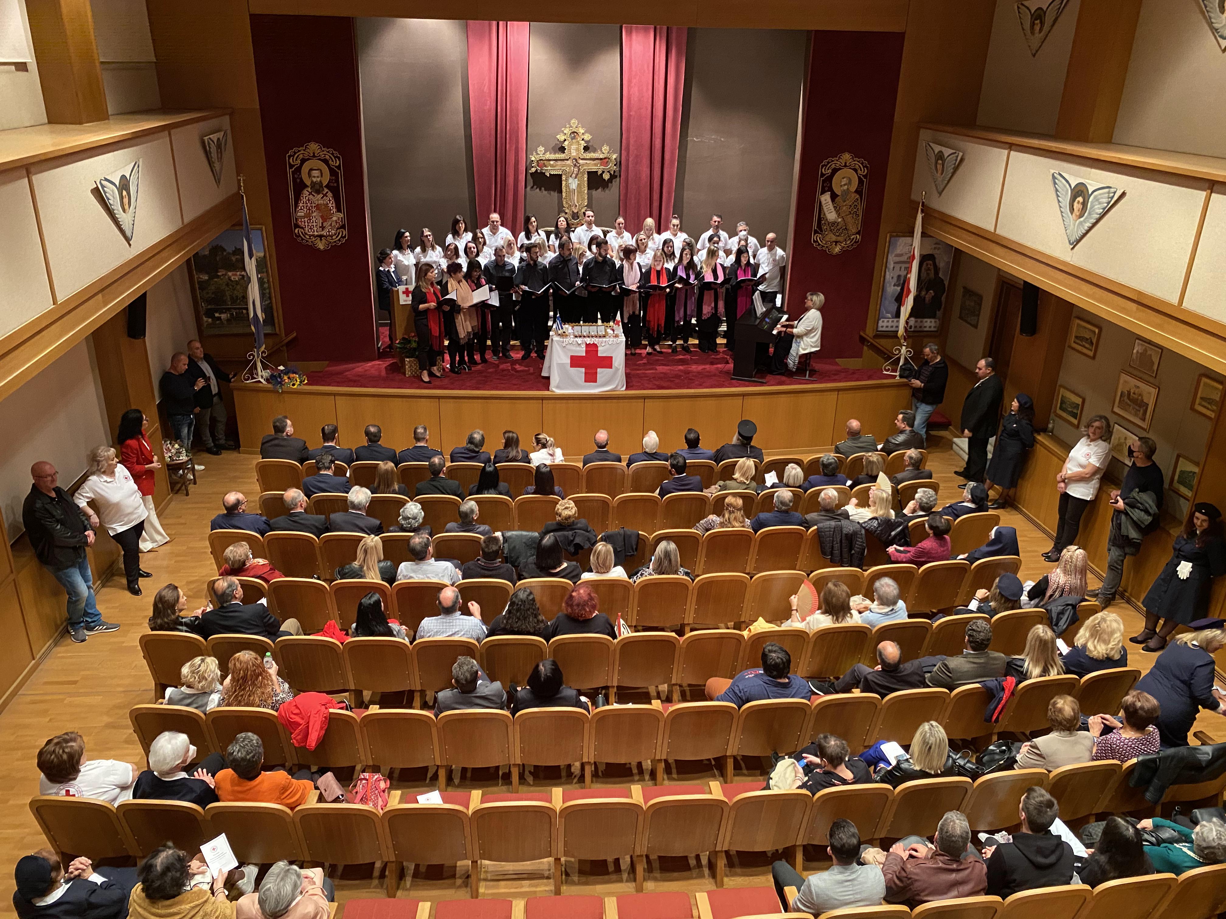 Η «Voci Intonate» σε εκδήλωση του Ερυθρού Σταυρού – ΔΗΜΟΤΙΚΗ ΧΟΡΩΔΙΑ ...